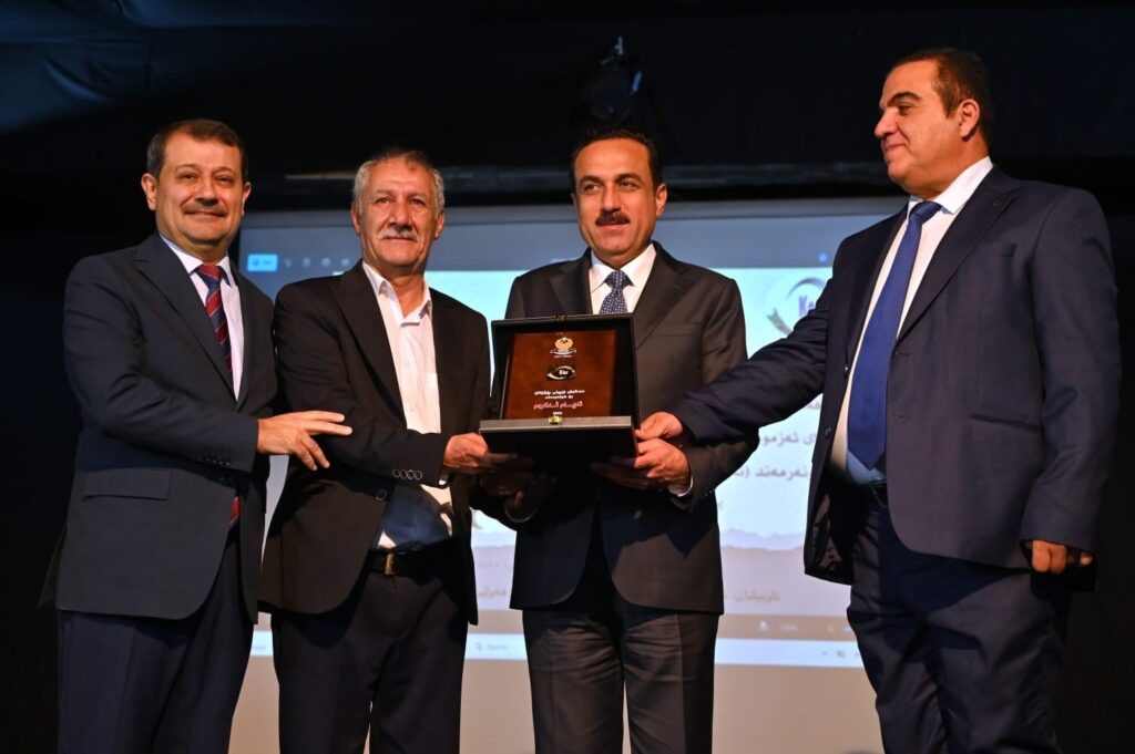 Ceremony honors Erbil and Kurdistan actor Ayam Akram “Shamo” - Kurdishglobe