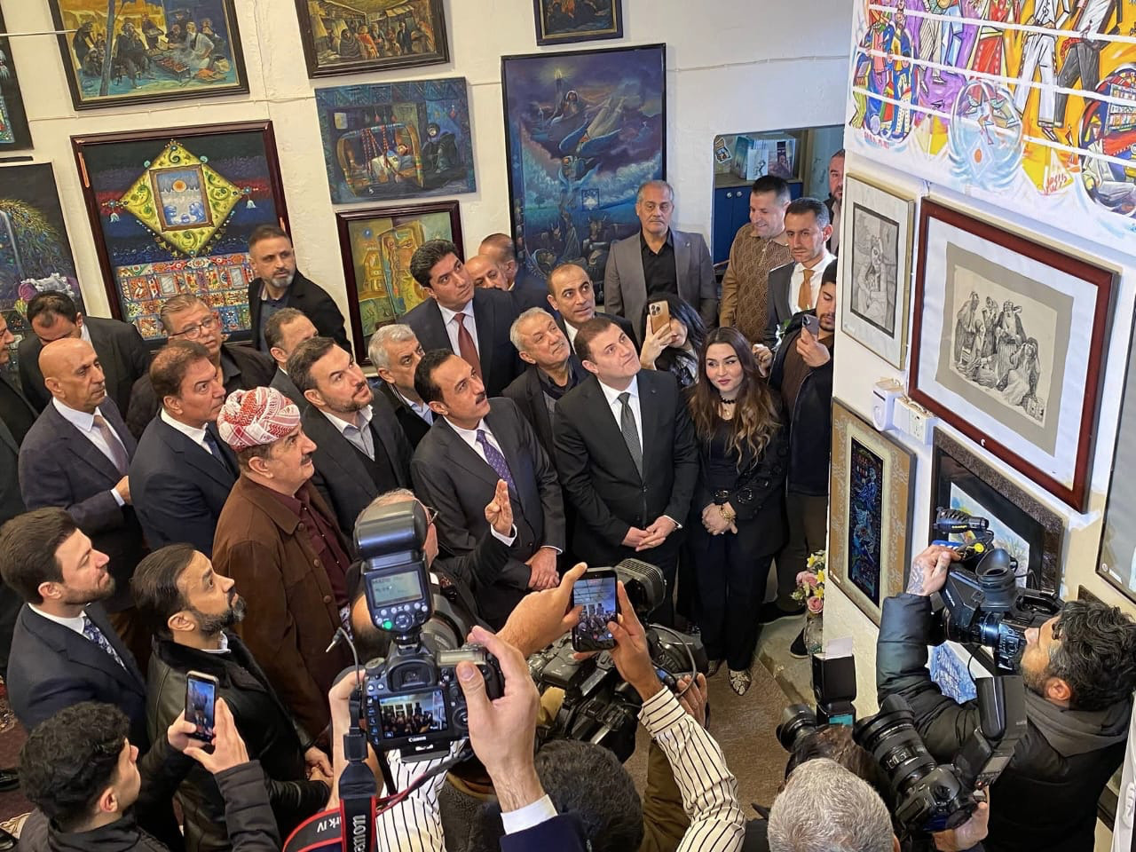 Art house inaugurated in Erbil to honor Kurdish artist Dara Muhammad ...